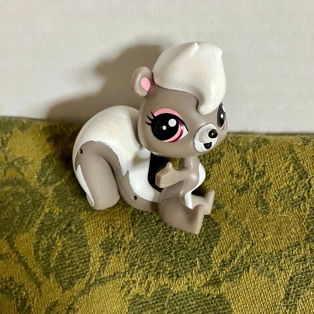 Littlest Pet Shop LPS Skunk Hasbro Toy - Etsy