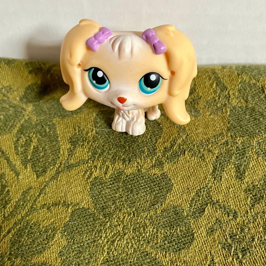 Hasbro Littlest Pet Shop LPS Spaniel Dog Toy Figure Collectible - Etsy