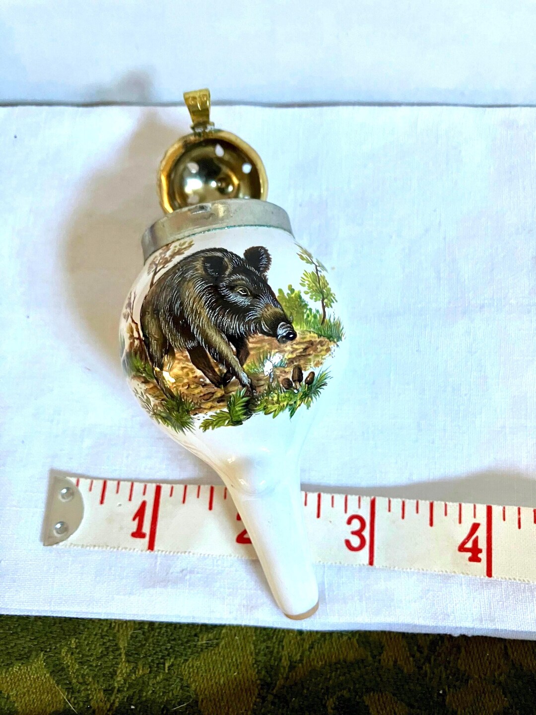 Antique Tobacco Pipe With Wild Boar Design - Etsy