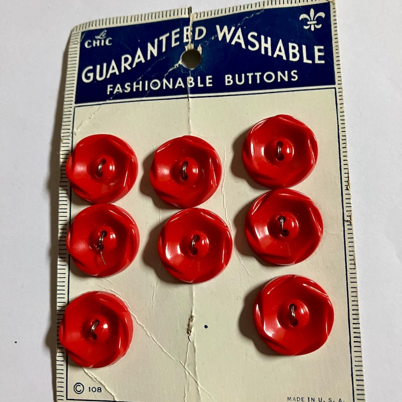 Cherry Buttons - Etsy