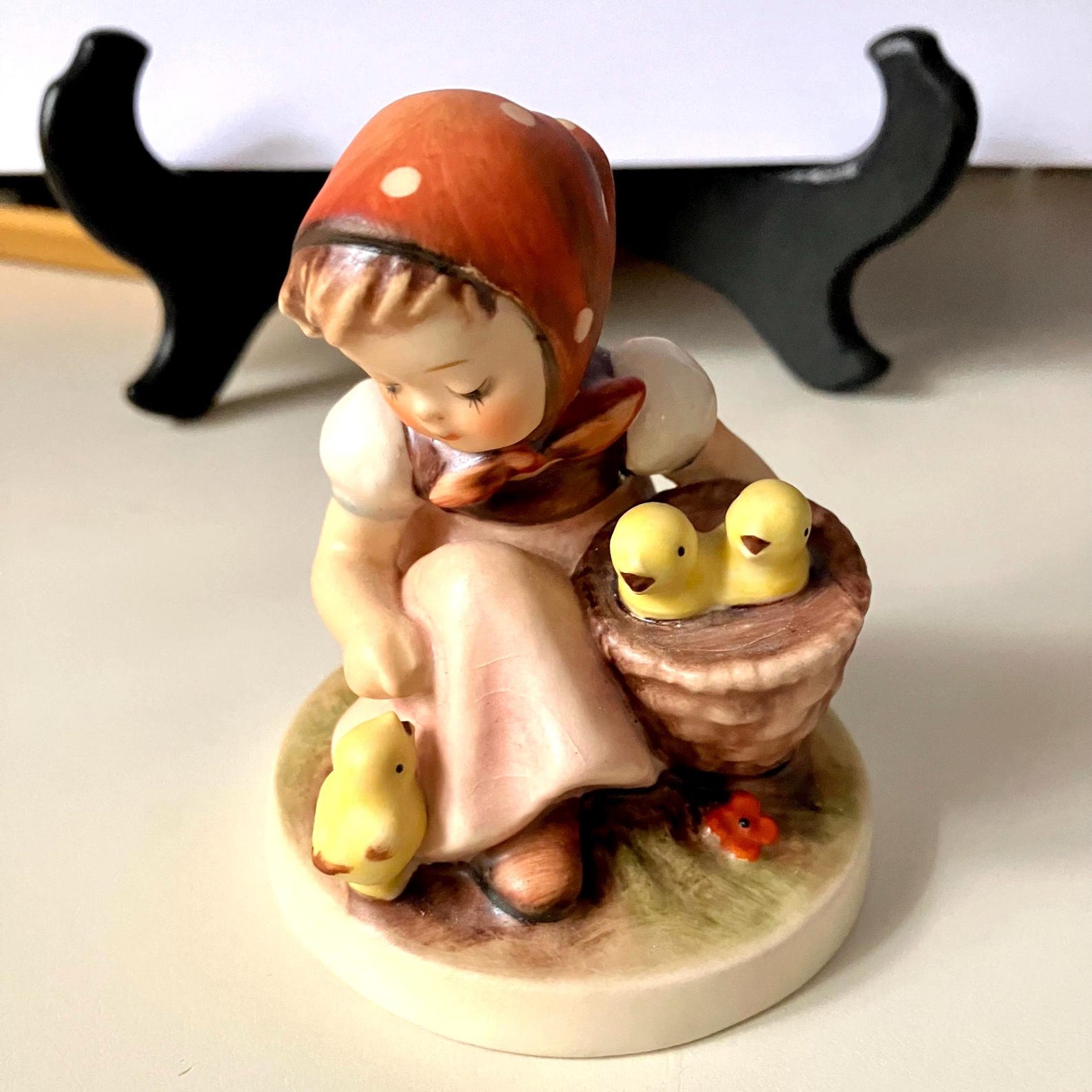 Vintage Goebel Hummel Chick Girl Figurine Marked 57 / 0 - Etsy