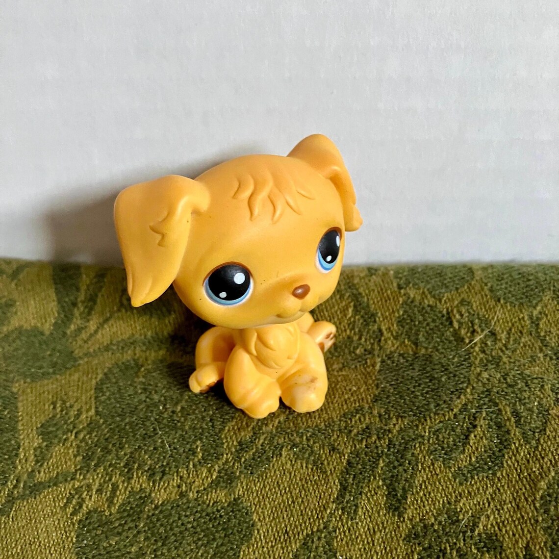 Littlest Pet Shop Golden Retriever Toy LPS Hasbo - Etsy
