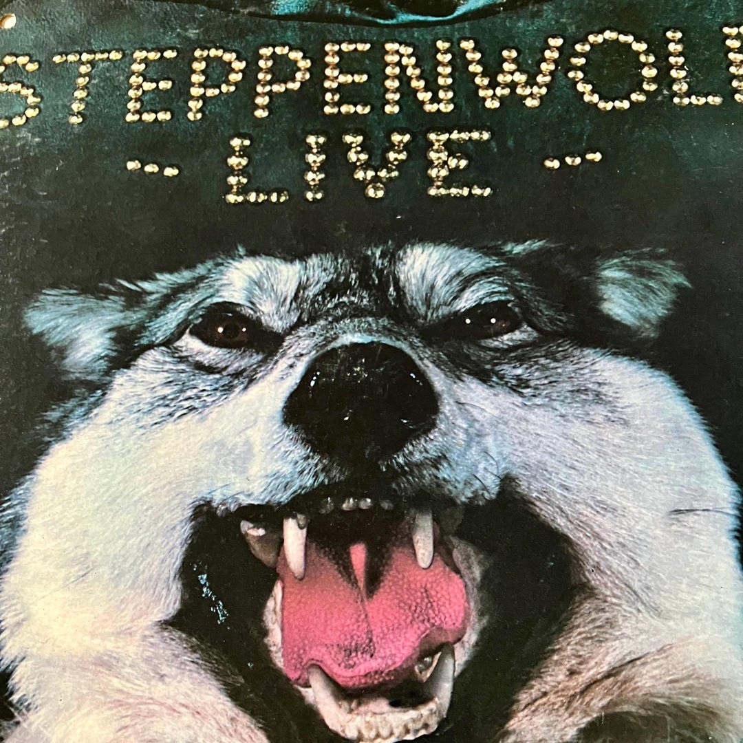 Vintage Steppenwolf Live Album 1970 Rare Original LP Vinyl Record for ...