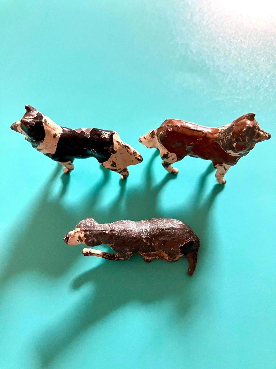 Miniature Dog Figures Antique - Etsy