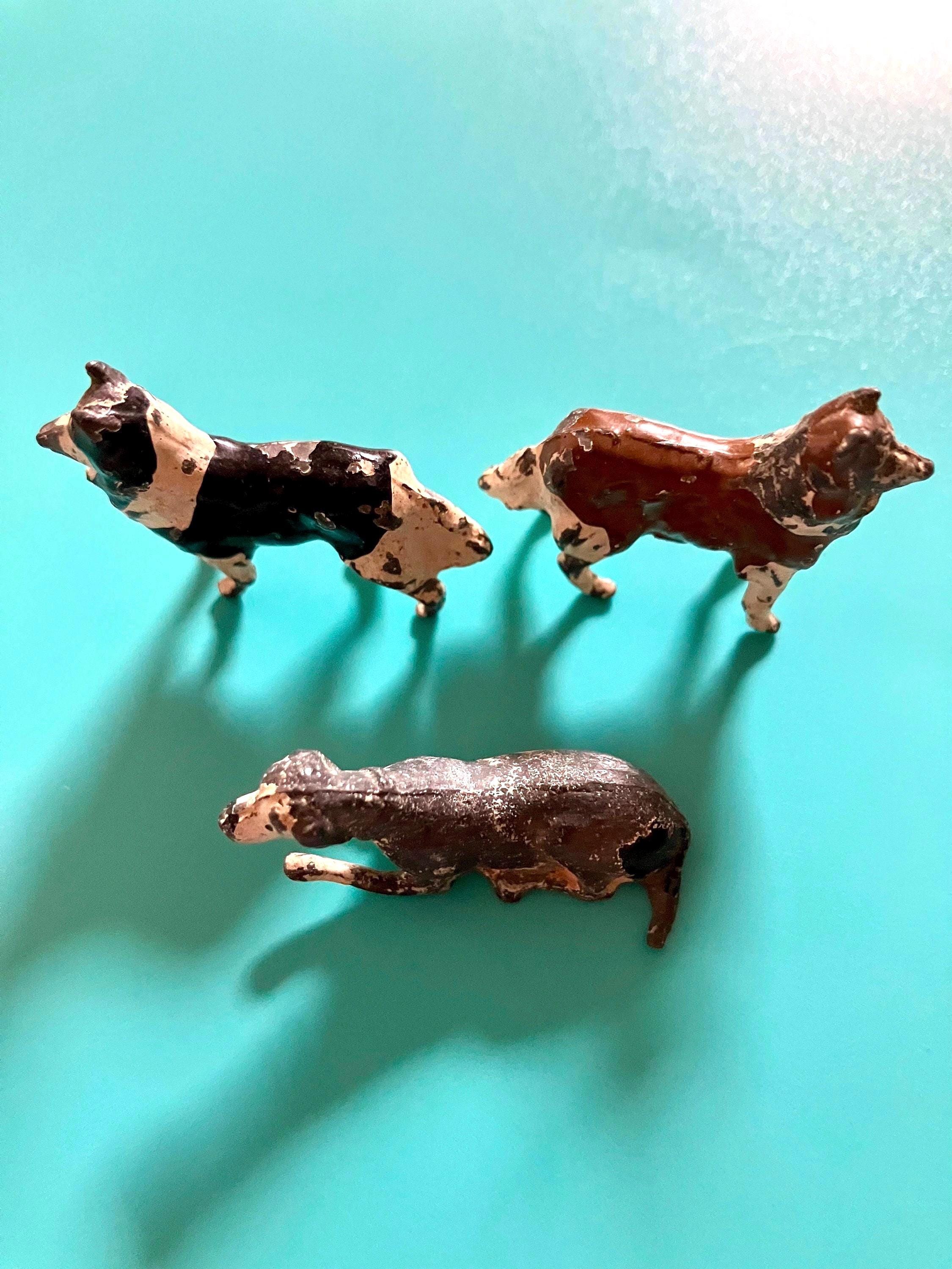 Miniature Dog Figures Antique - Etsy
