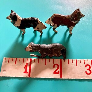 Miniature Dog Figures Antique - Etsy
