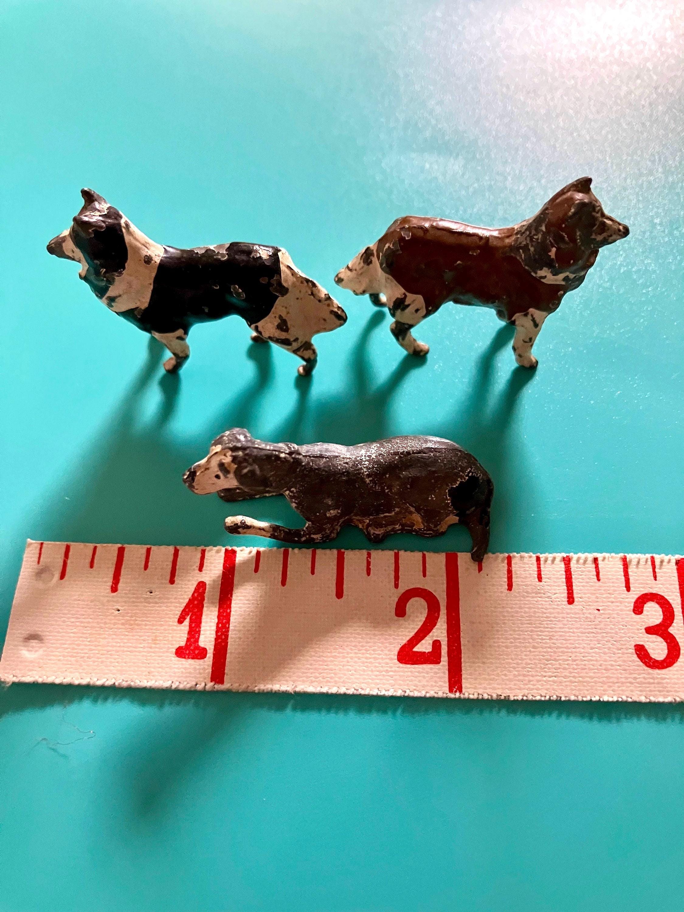 Miniature Dog Figures Antique - Etsy