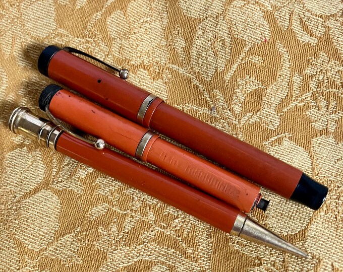 Antique Parker Duofold Pen and Pencil Set - Etsy