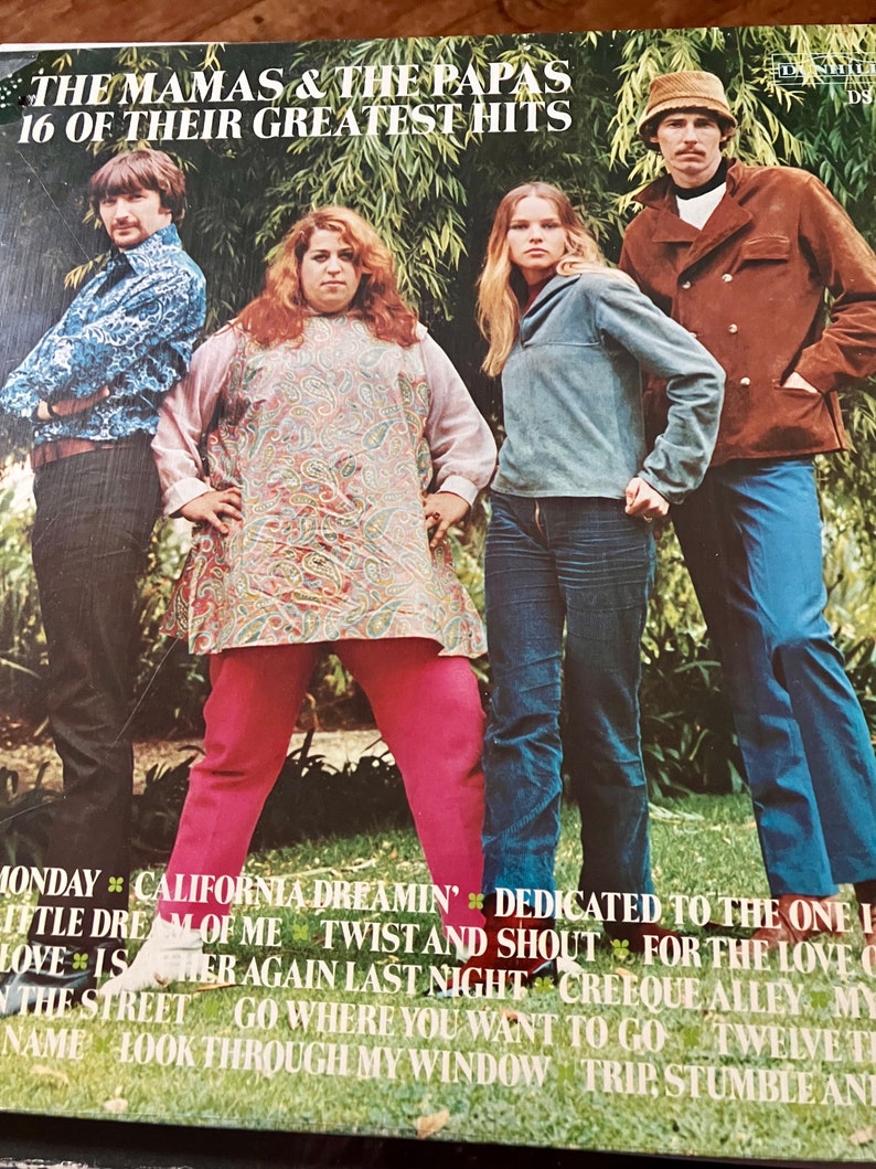 Vintage the Mamas and the Papas Record Greatest Hits Album Vinyl Record ...