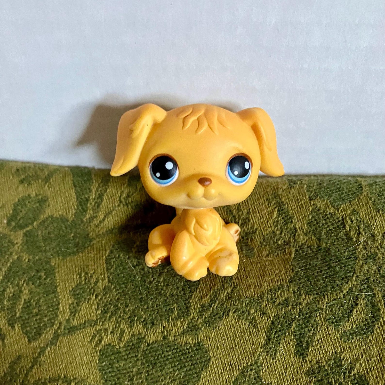 Littlest Pet Shop Golden Retriever Toy LPS Hasbo - Etsy
