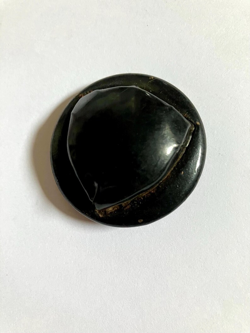 Vintage Uniform Coat Shank Button With Metal Backing - Etsy