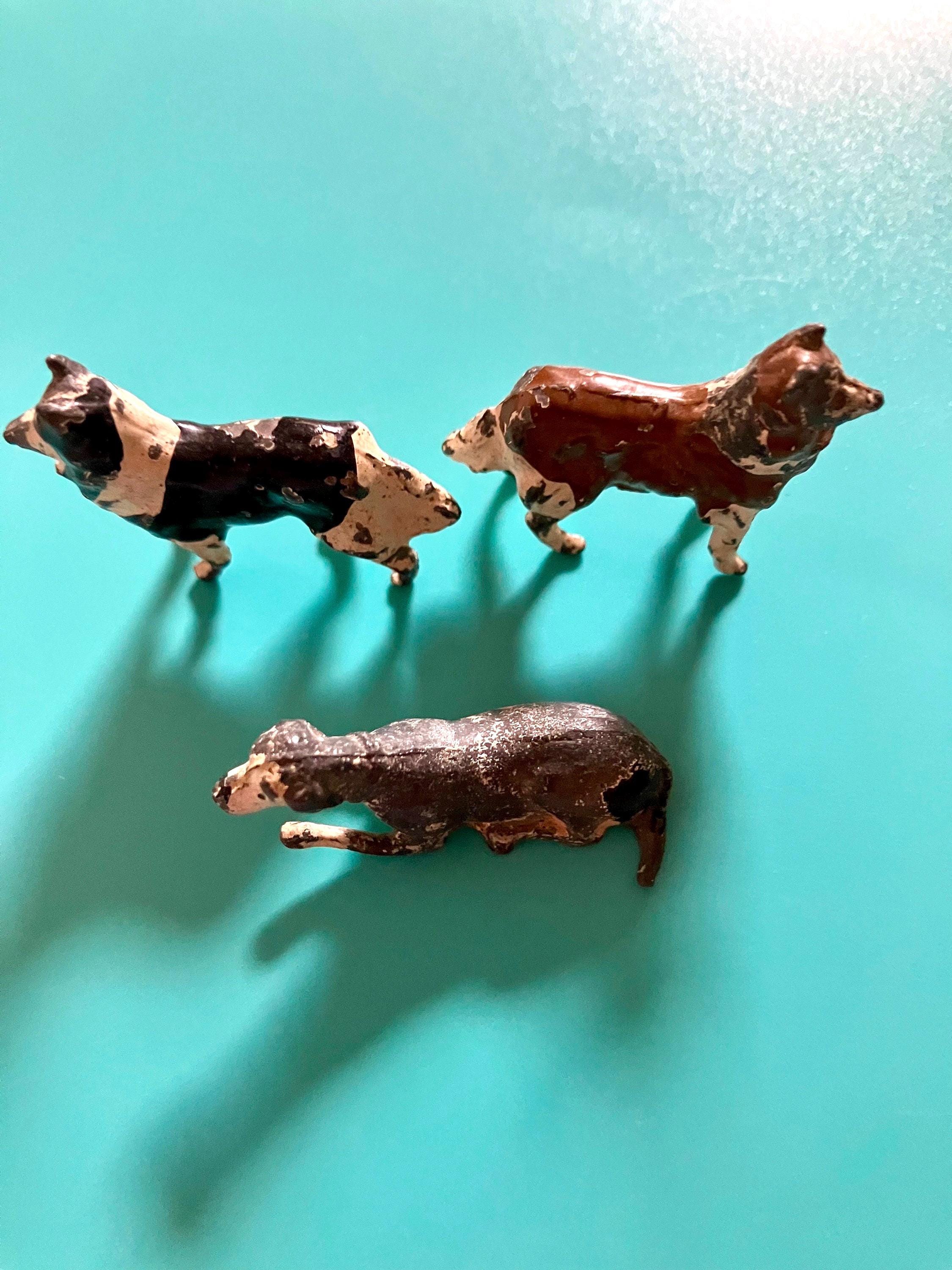 Miniature Dog Figures Antique - Etsy