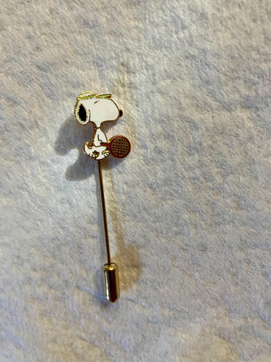 Vintage Snoopy Lapel Pin - Etsy