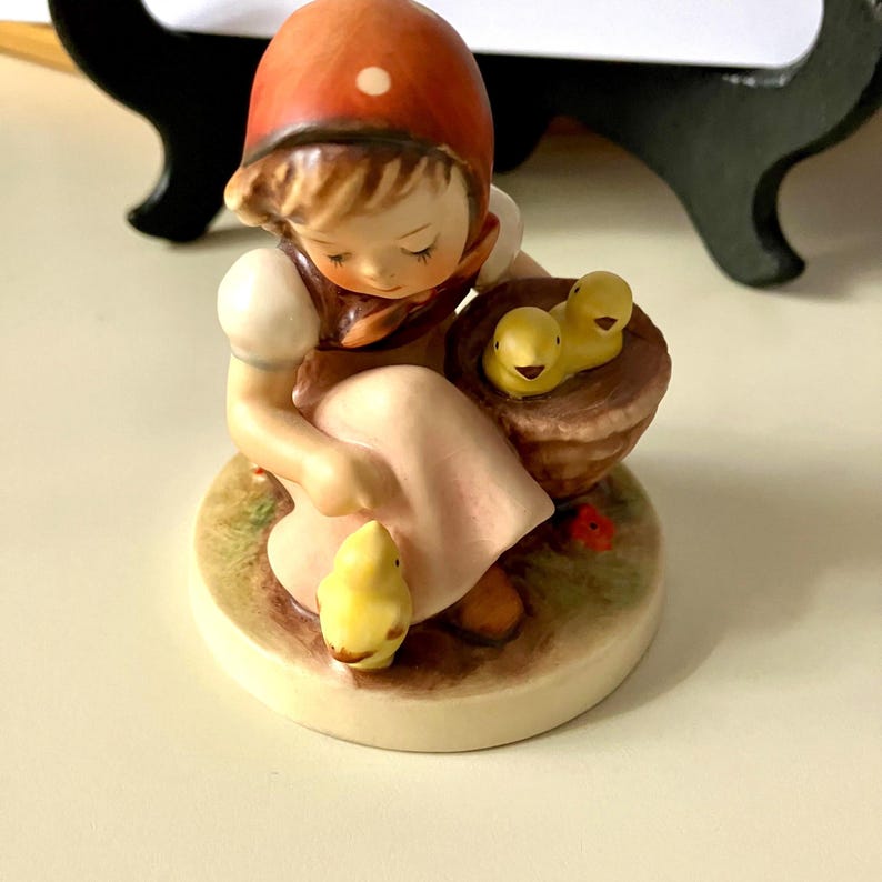 Vintage Goebel Hummel Chick Girl Figurine Marked 57 / 0 - Etsy
