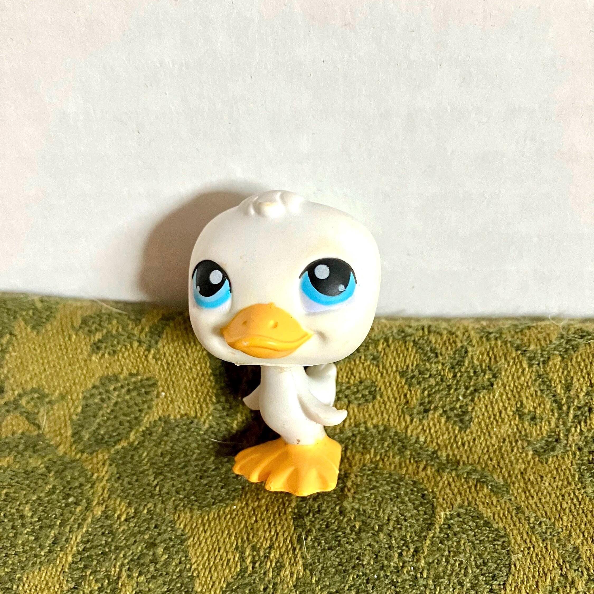 Vintage Hasbro Littlest Pet Shop Baby Duck Toy Figure With Original ...