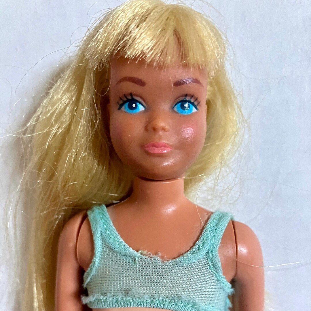 Vintage Skipper Doll With Bathing Suit and Coat Mattel - Etsy