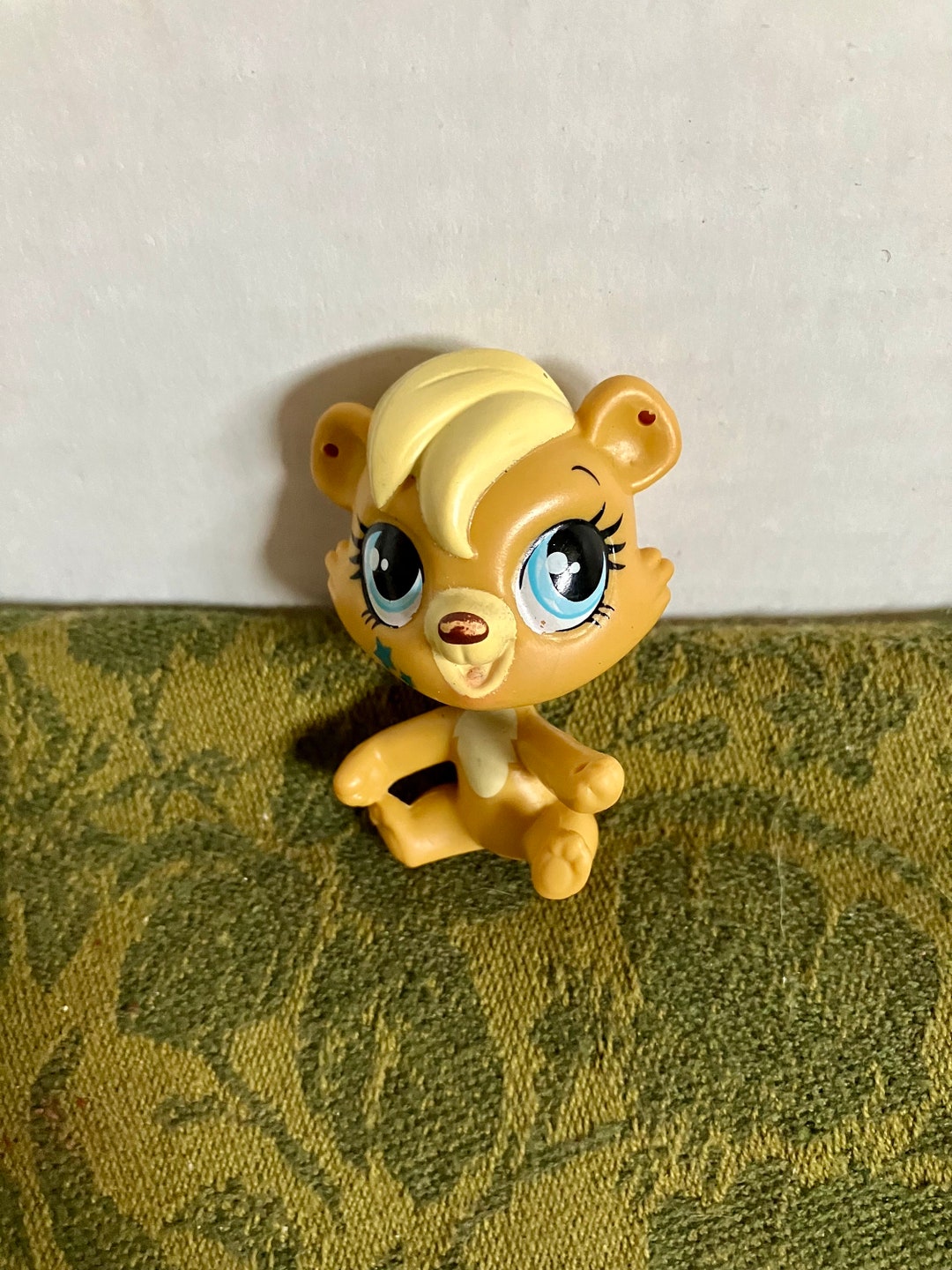 Littlest Pet Shop Bear With Blue Eyes Hasbro Toy - Etsy
