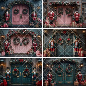 Christmas Nutcracker Digital Backdrop for Kids Photography, Holiday ...