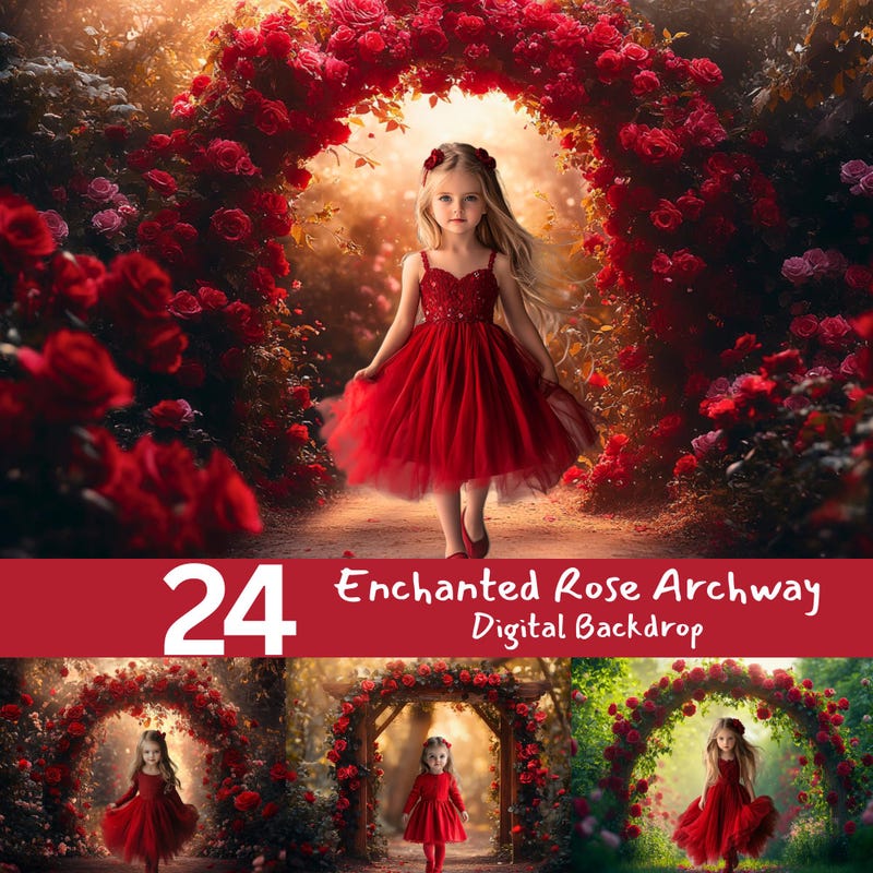 Enchanted Rose - Etsy