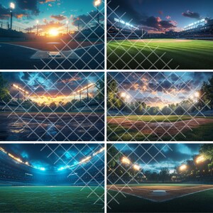 Baseball Field Digital Backdrop: Sports Photography (8064x5376 Px) - Etsy