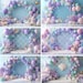 Mermaid Balloons Digital Backdrop for Kids Photography, Ocean-themed ...