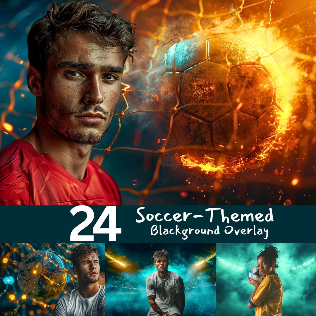 24 Soccer Photography Backdrops: Ai-generated Sports Backgrounds ...