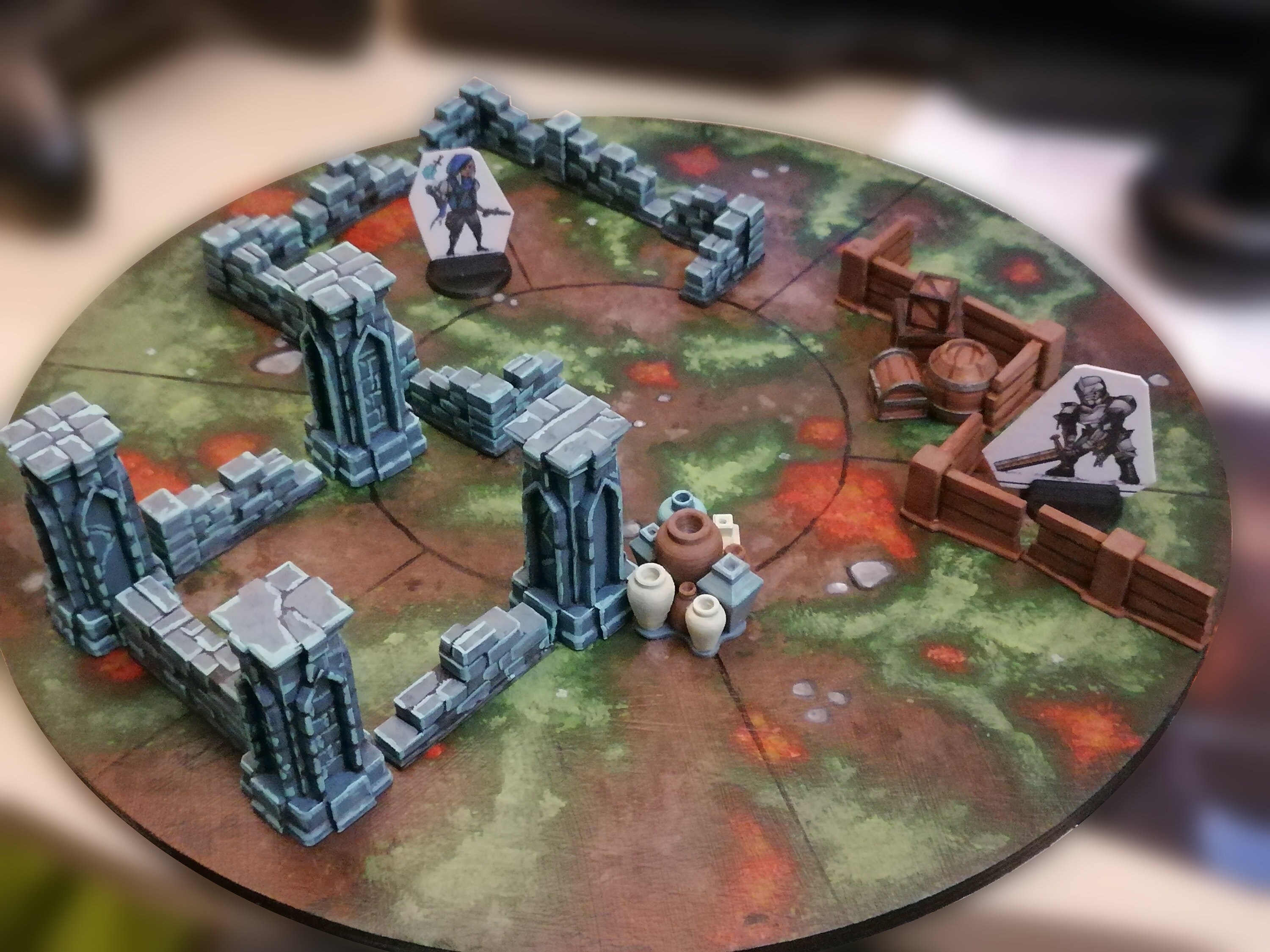 Gothic Dungeon Terrain ultimate Dungeon Terrain Style - Etsy