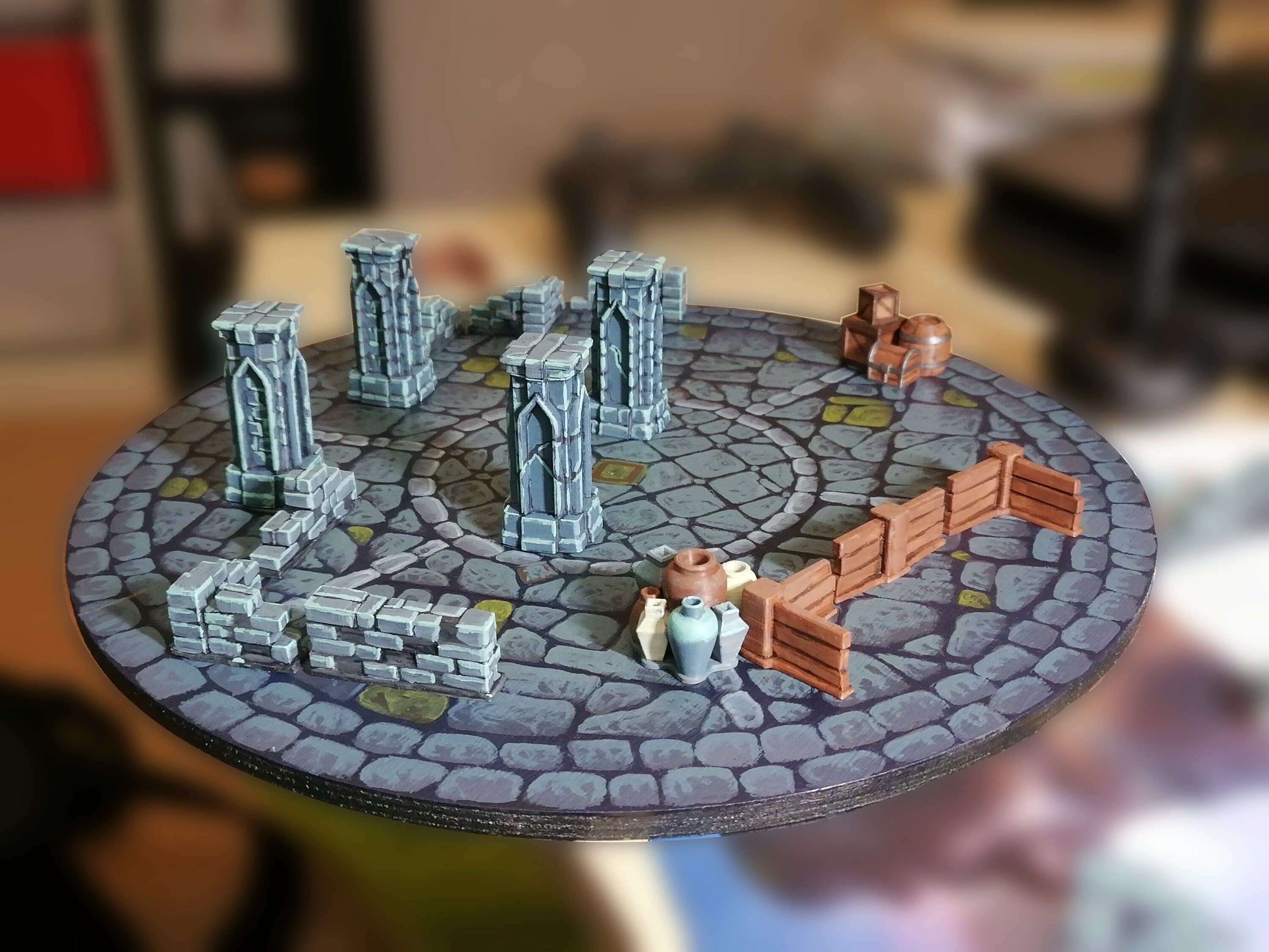Gothic Dungeon Terrain ultimate Dungeon Terrain Style - Etsy