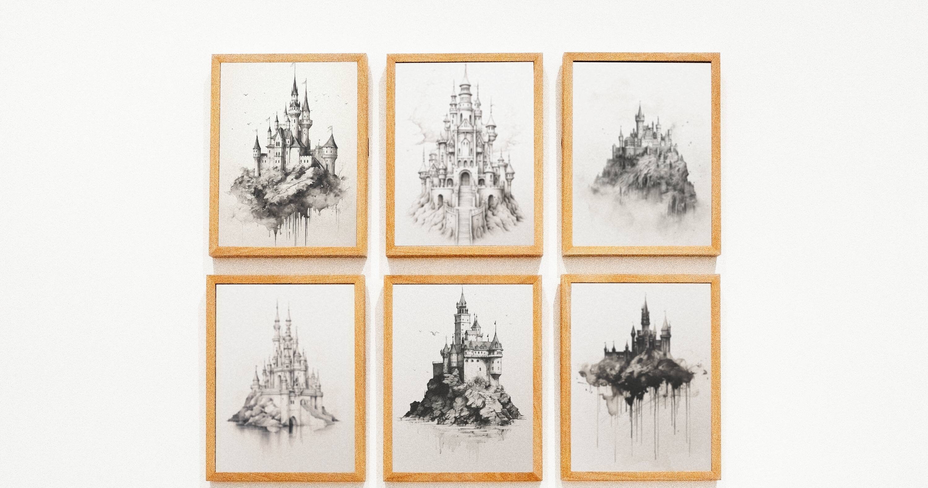 Timeless Kingdom Illustration Bundle: Historical Prints of Medieval ...