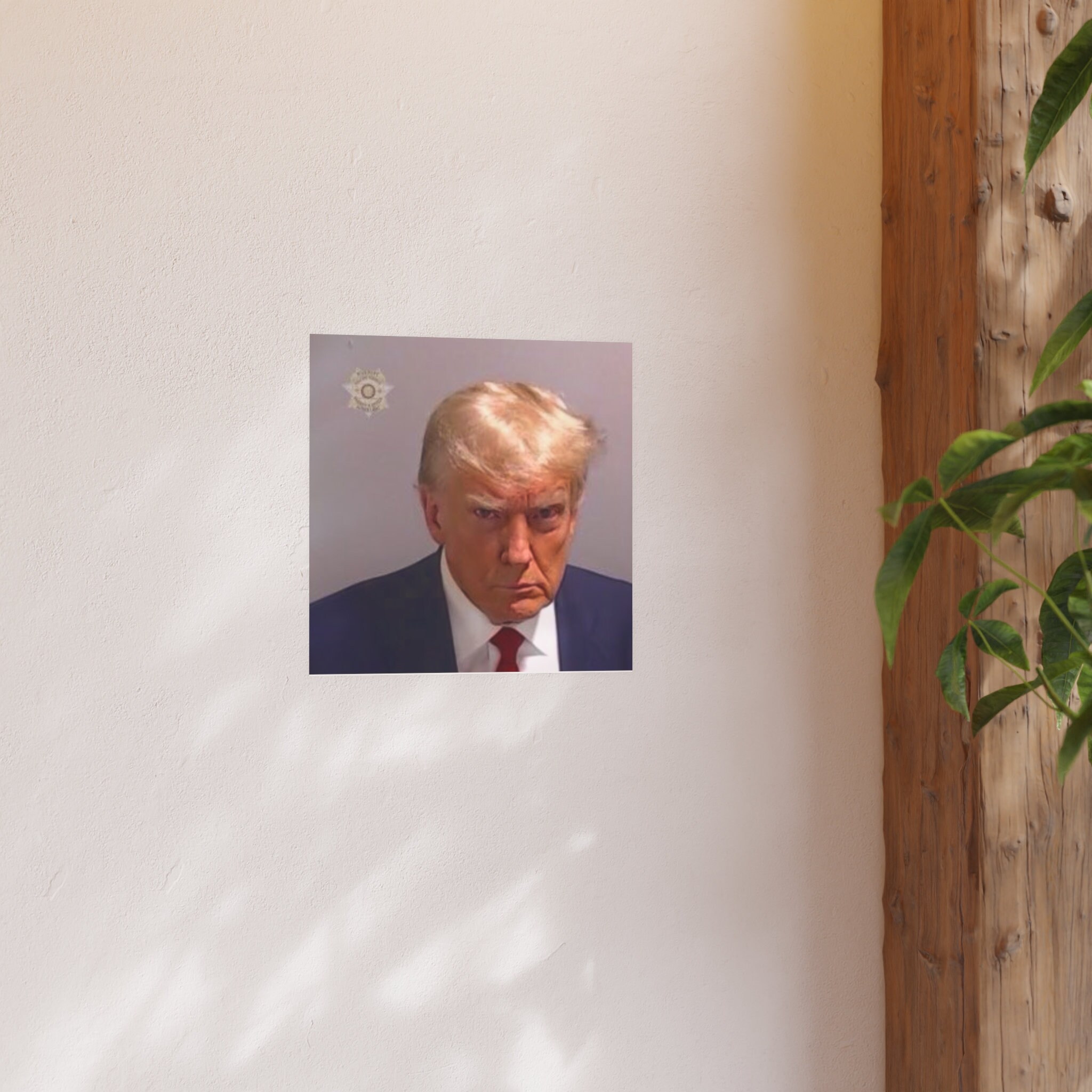 Donald Trump Arrest Mugshot Satin And Archival Matte Posters, Trump 2024 Designed & Sold By DaviKahn