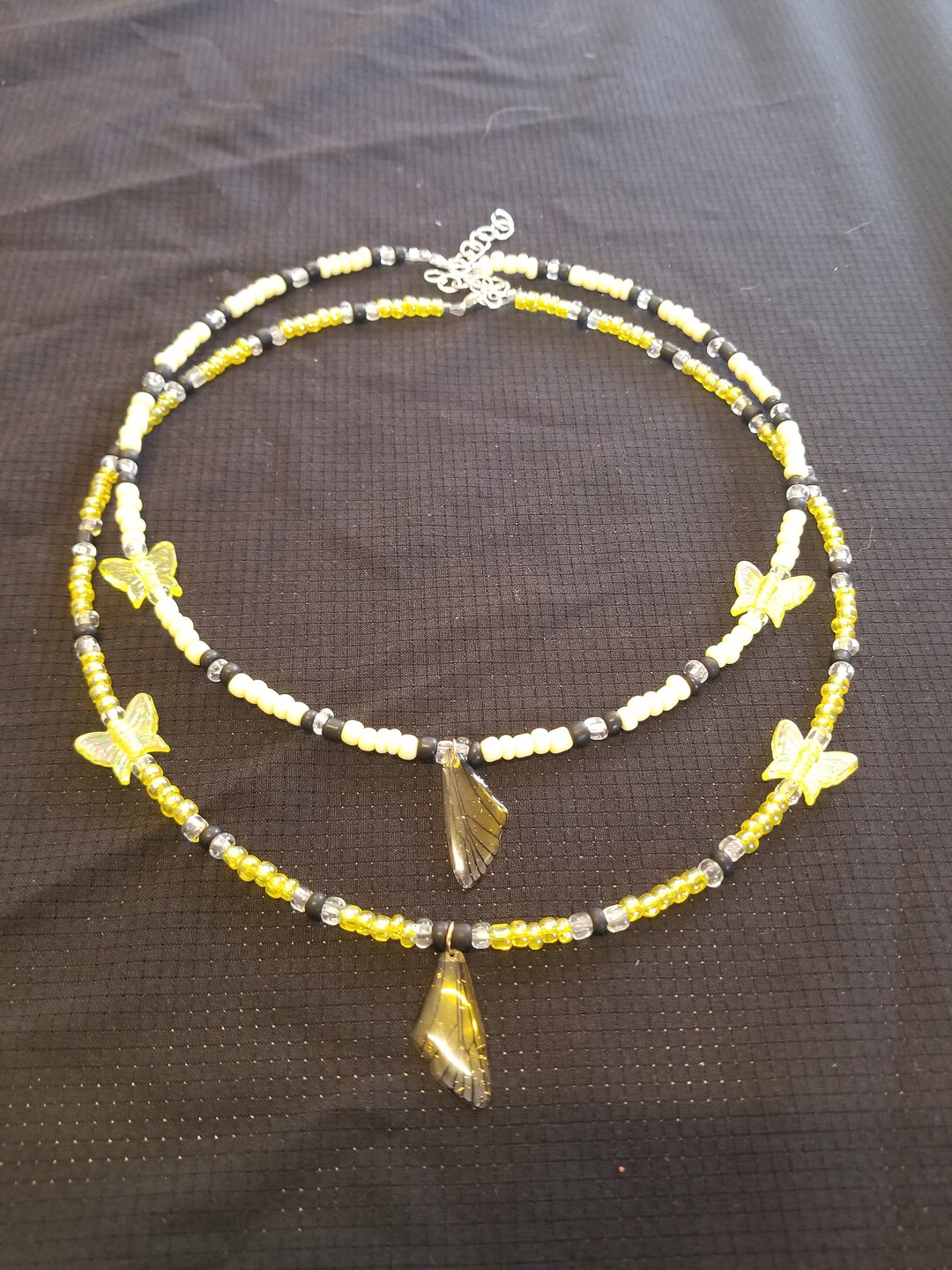 Butterfly Wing Matching Necklace Sets Best Friend Necklaces. - Etsy