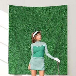 Turf Grass Printed Backdrop: Golf Party Photo Booth Background - Etsy