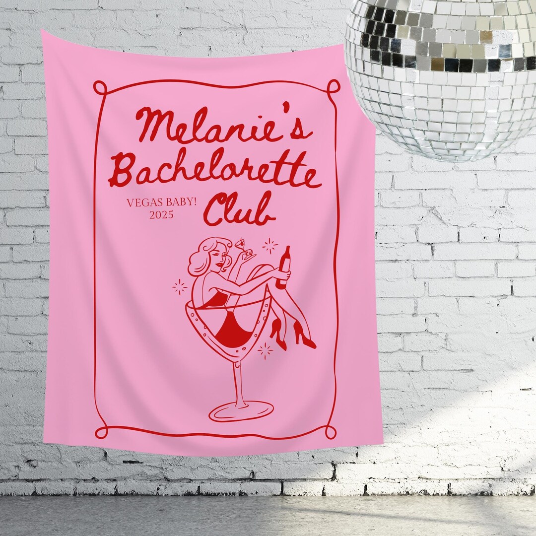 Custom Bachelorette Party Banner: Personalized Weekend Welcome Sign - Etsy