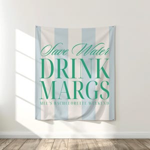 Custom Bachelorette Party Banner: Preppy Girls Club Fabric Backdrop - Etsy