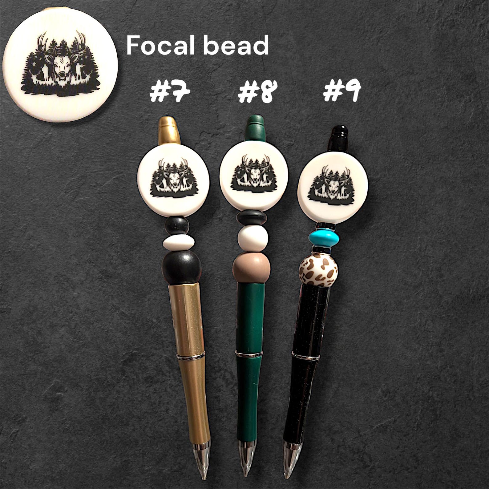 Hunting Country Style Rustic Beaded Pens - Etsy