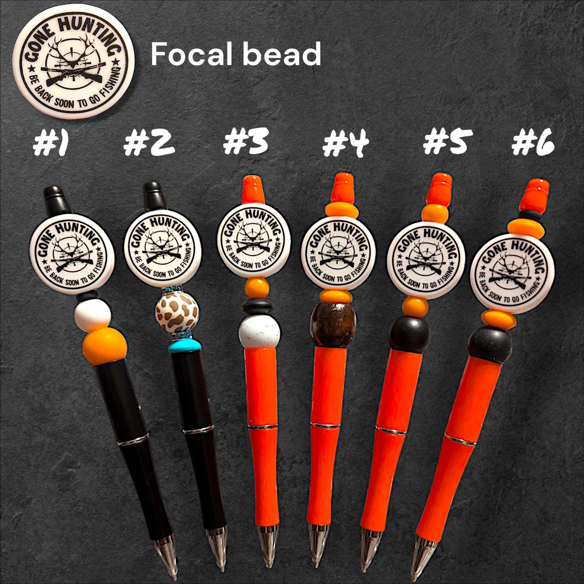 Hunting Country Style Rustic Beaded Pens - Etsy