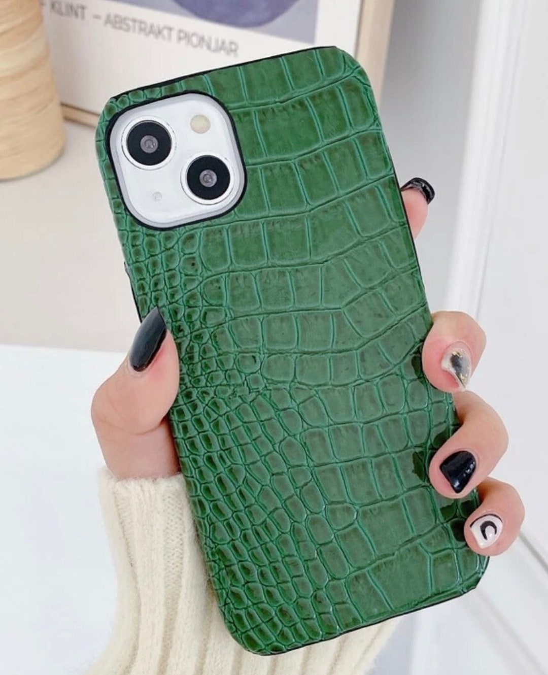Crocodile Textured Phone Case - Etsy