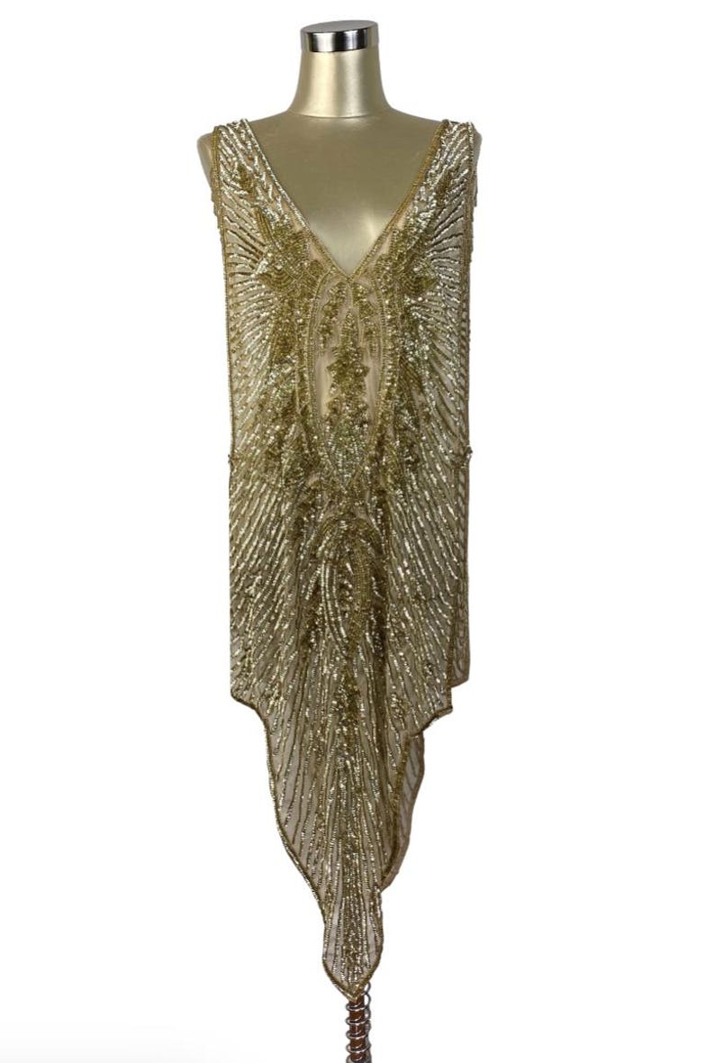 Cinema Collection - 1920's Art Deco Panel Draped Tabard Gown - the Blow ...