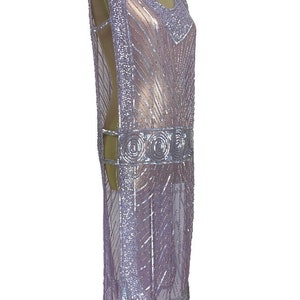 1920's Beaded Vintage Deco Tabard Panel Gown the Modernist - Etsy