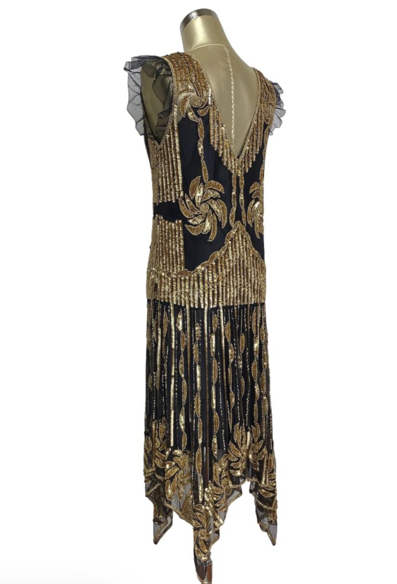 The 1920s Hollywood Regency Handkerchief Vintage Gown - Etsy