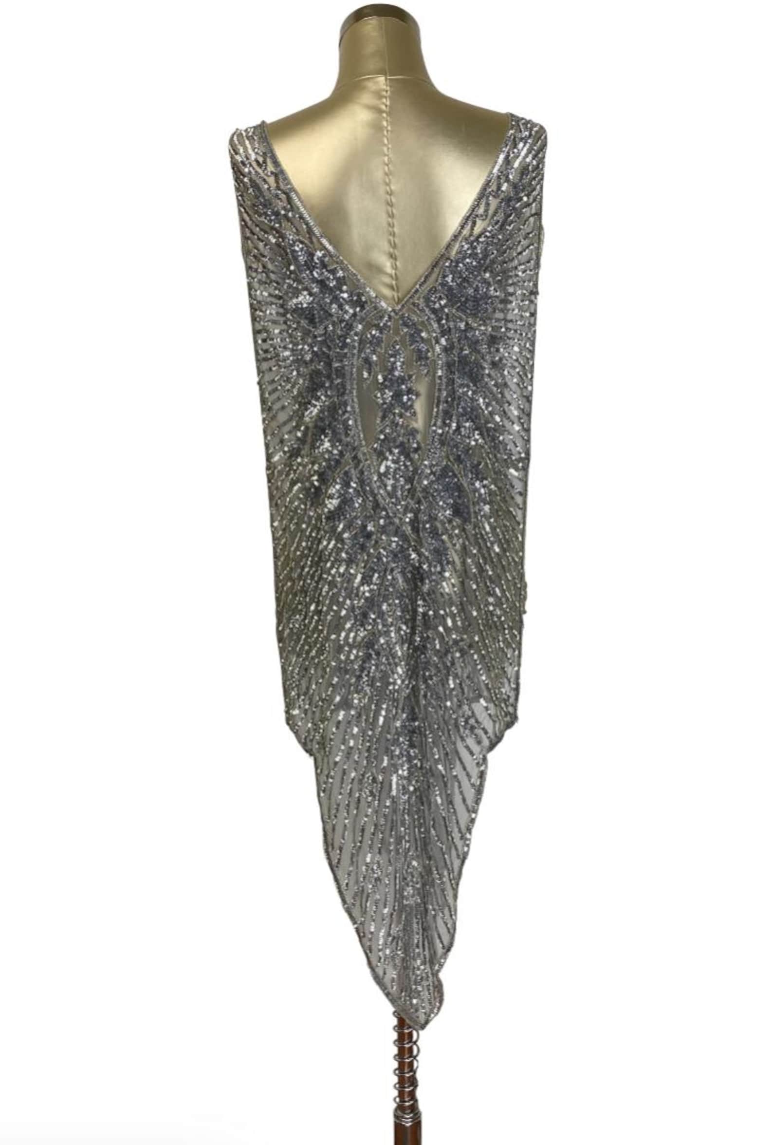 Cinema Collection - 1920's Art Deco Panel Draped Tabard Gown - the Blow ...