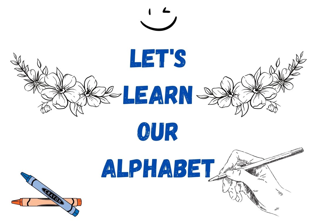 Let's Learn Our Alphabet - Etsy