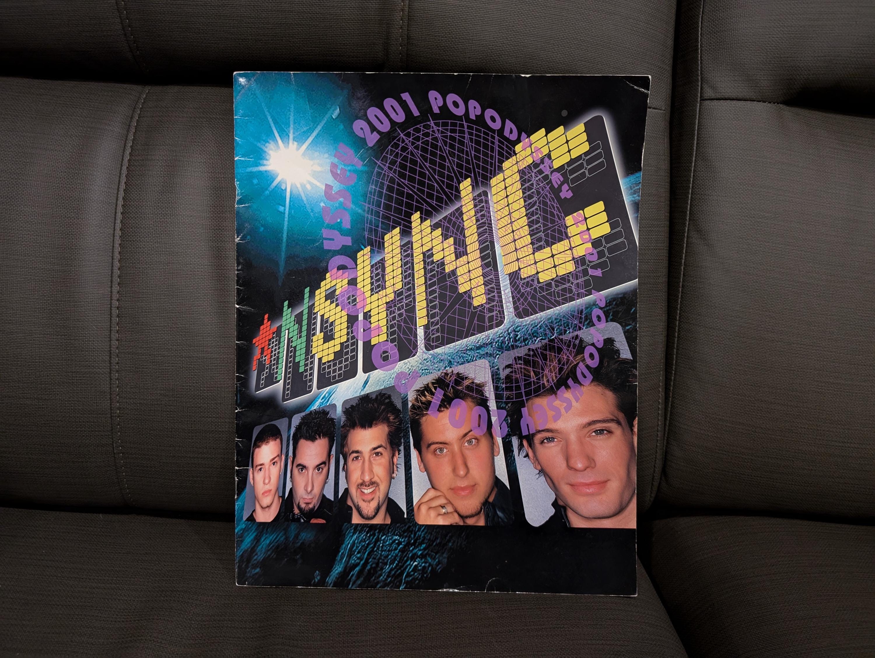 2001 Pop Odyssey NSYNC Concert Program Book Boy Band Music Memorabilia ...