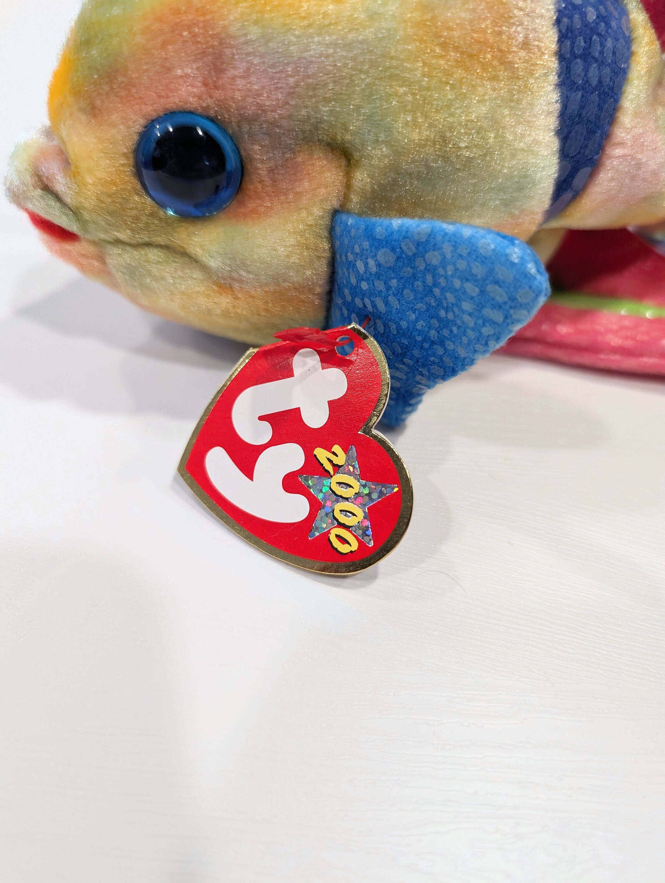 2000 Aruba the Fish TY Beanie Baby, Collectible Rainbow Tropical ...