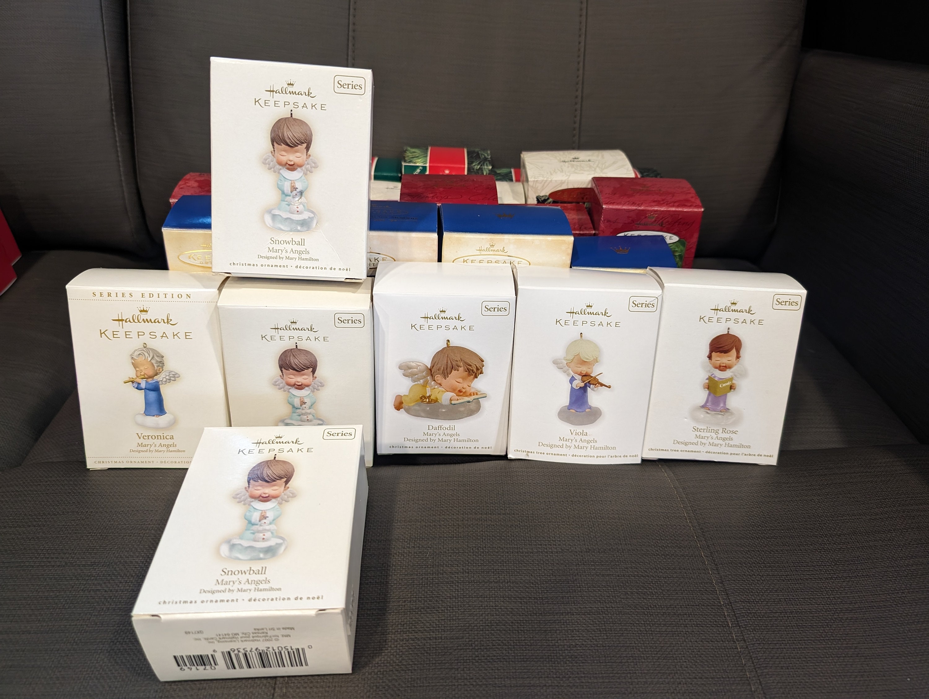 Vintage Mary's Angels Hallmark Ornaments Set | 1988-2022 Angel ...