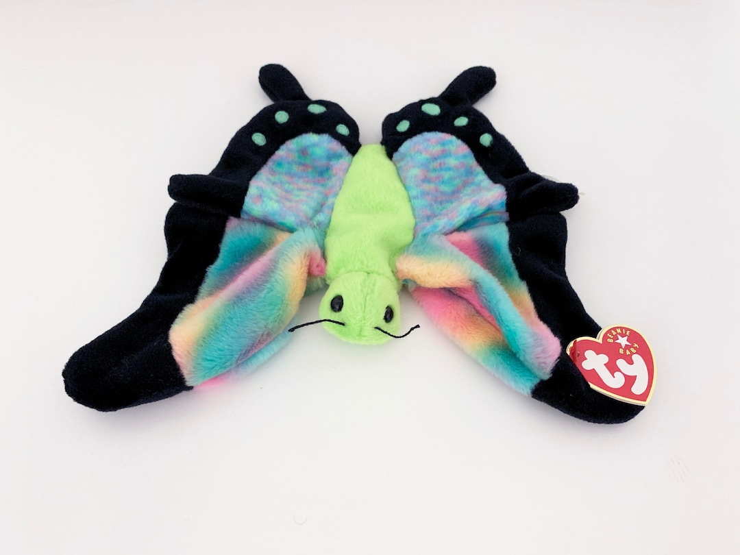 2001 Float the Butterfly TY Beanie Baby, Collectible Rainbow Butterfly ...