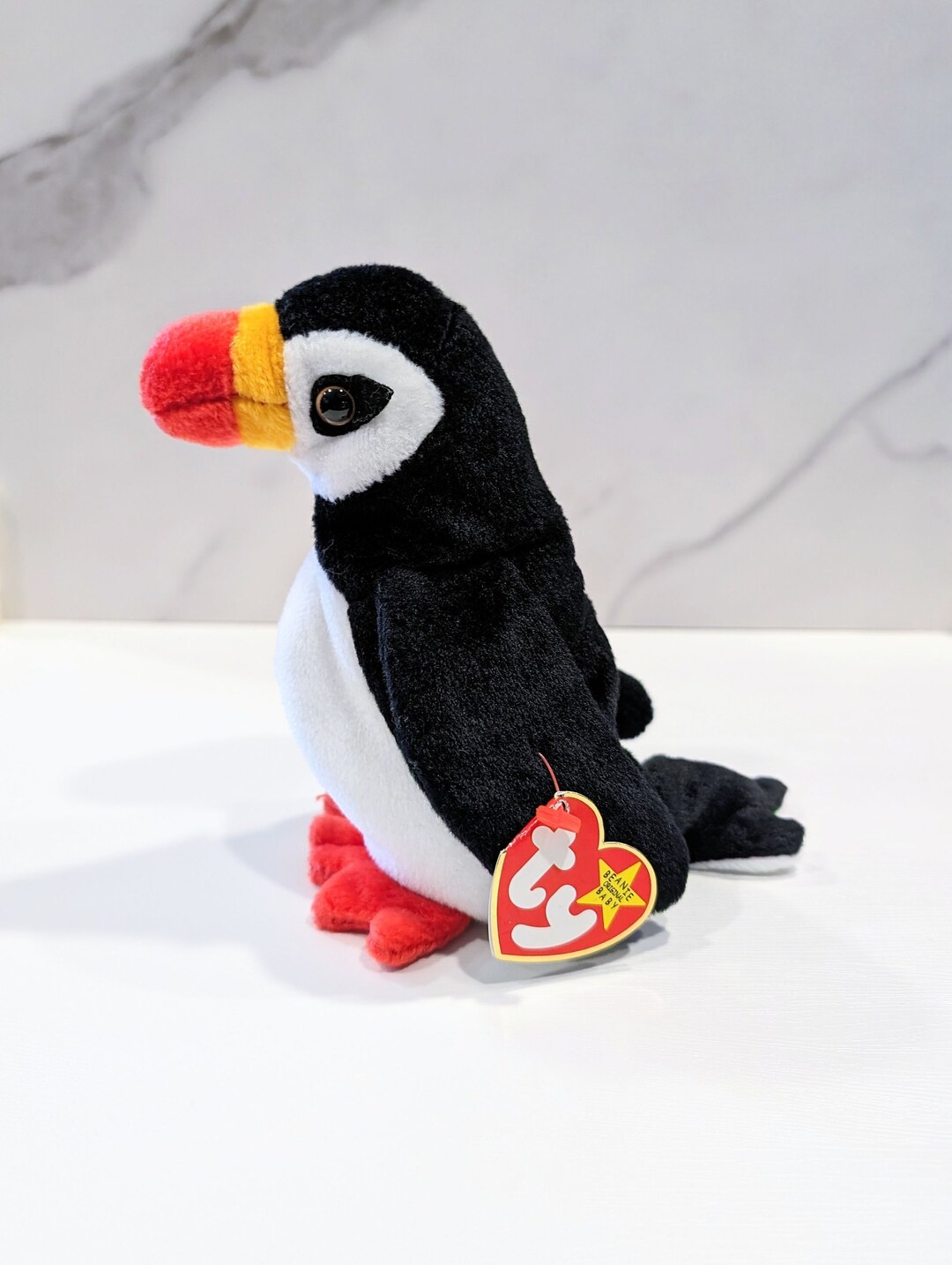 1997 Puffer the Puffin TY Beanie Baby, Collectible Puffin Plush - Etsy