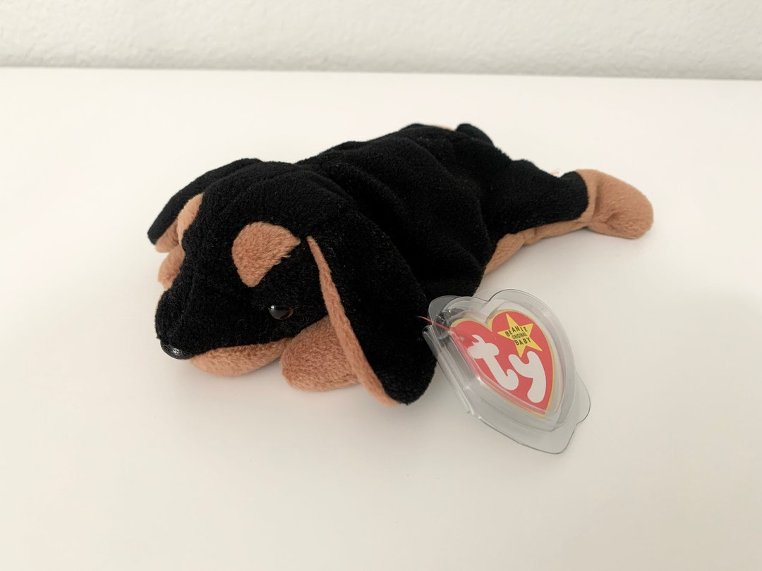 Rare 1996 Doby the Doberman TY Beanie Baby With 3rd and 4th Gen Tags ...
