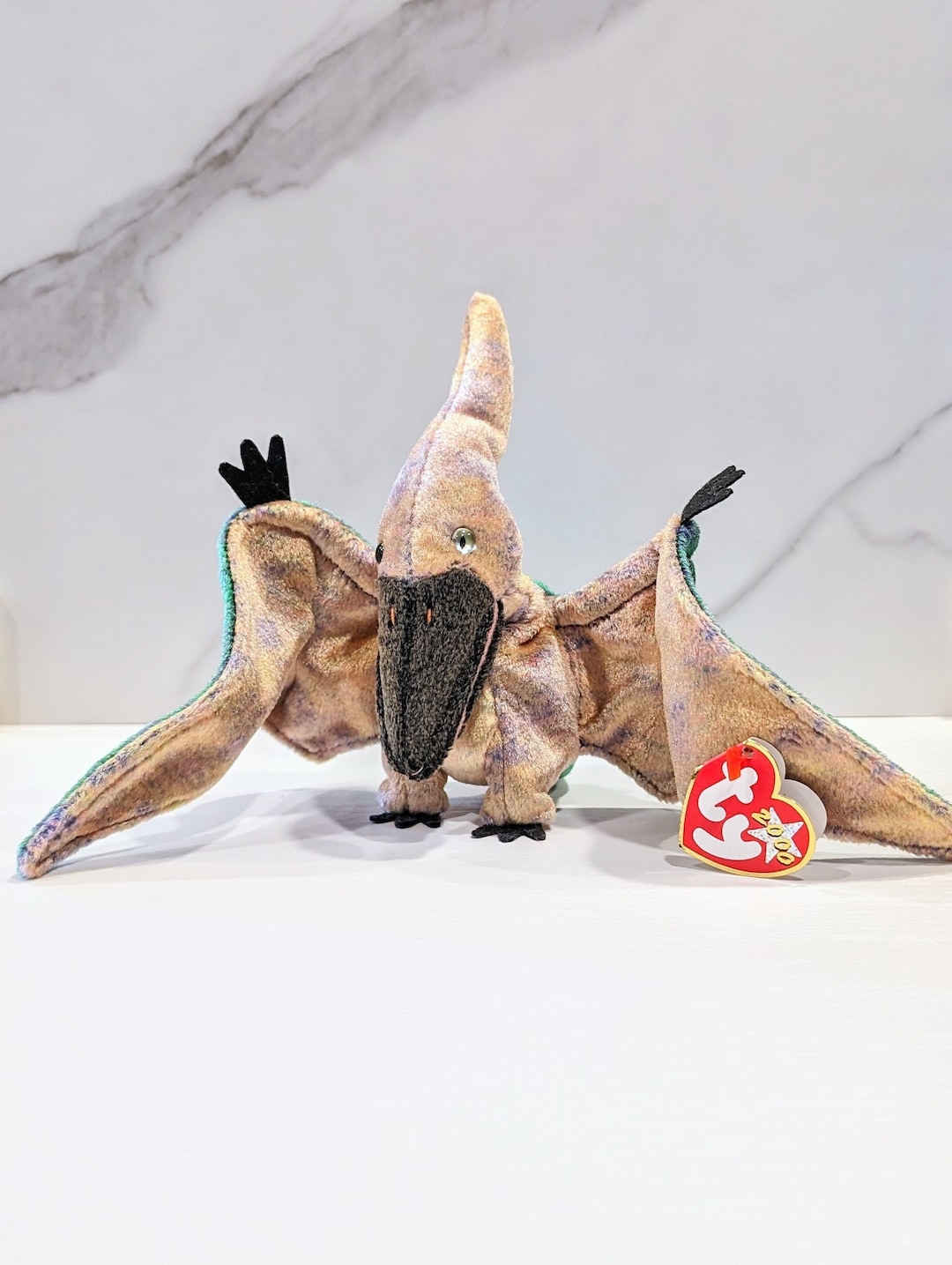 2000 Swoop the Pterodactyl TY Beanie Baby, Collectible Dinosaur Plush ...