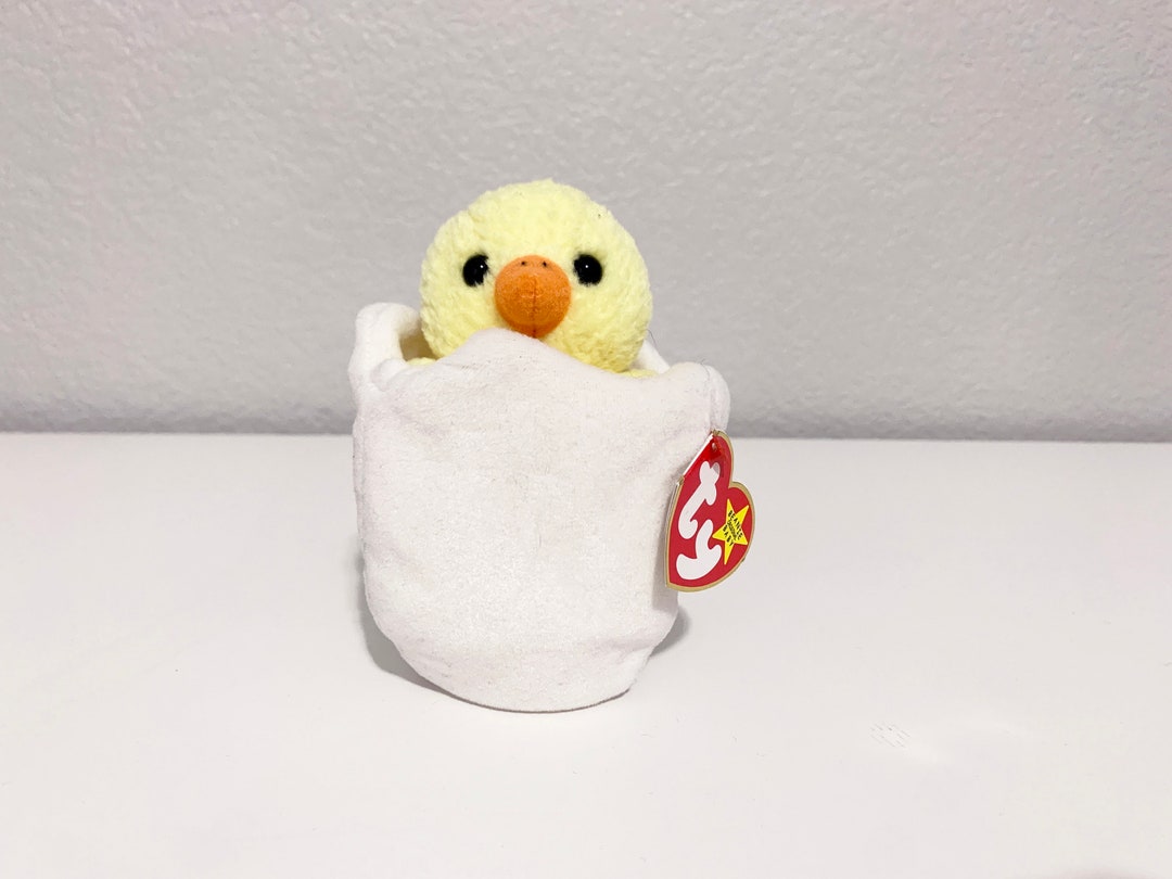 Eggbert the Chick TY Beanie Baby, Collectible Easter Plush - Etsy